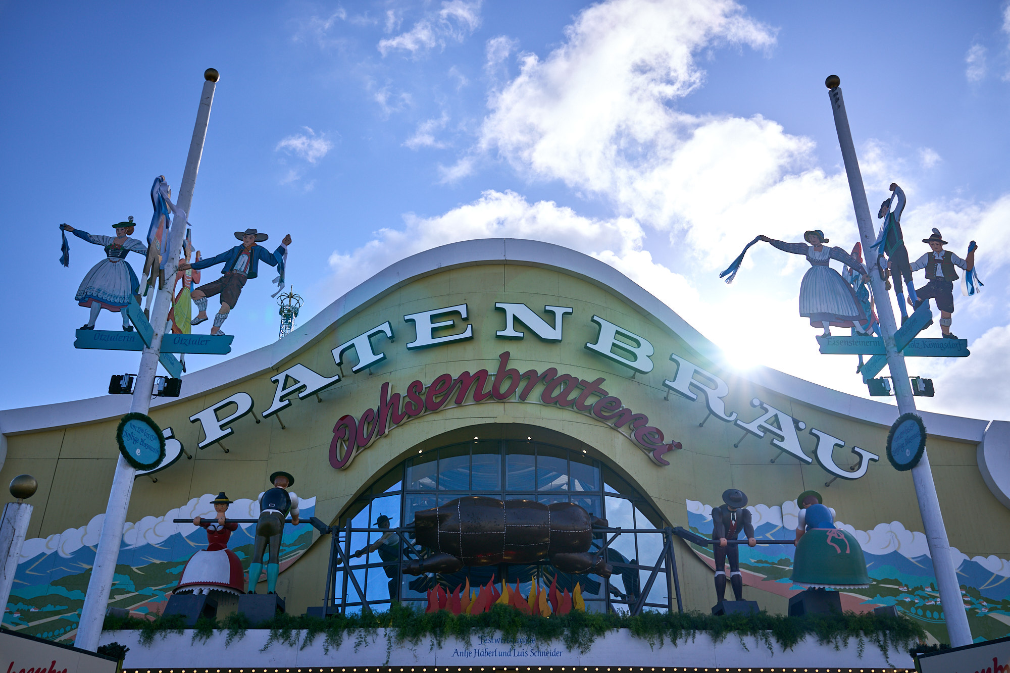 Ochsenbraterei auf dem Oktoberfest - Haberl Gastronomie